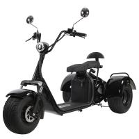 China Citycoco Fat Tire Golf Cart Tricycle 3wheel Three-wheel Scooter Category Range 40-80km for sale
