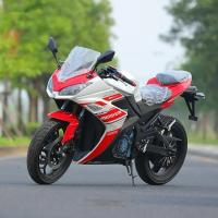 China 3000w Electric Motorcycles 48V20A Lead Acid Battery Street Bike with 10 Inch Vacuum Tyre for sale