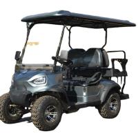 China Electric Golf Cart for Street Legal Fuel Type Electric Grade Ability 20-25° for sale