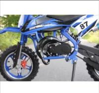 China 49cc Air Cooled 2 Stroke Pit Bike Rated Passenger Capacity One Seat Max. Speed 40km/h for sale