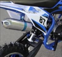 China 49cc Air Cooled 2 Stroke Pit Bike Rated Passenger Capacity One Seat Max. Speed 40km/h for sale