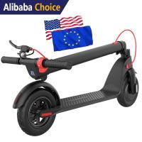 China EU Warehouse 350w 8.5 Inch Electric Scooter with Foldable Design and 42V 1.5A Charger for sale