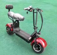 China 9.5 Inch Tire Citycoco Mini Motor Scooter with 800w 12ah Battery and Comfortable Seat for sale