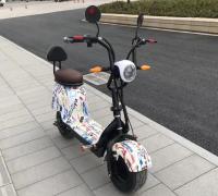 China 9.5 Inch Tire Citycoco Mini Motor Scooter with 800w 12ah Battery and Comfortable Seat for sale