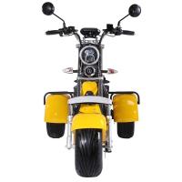 China High Loading Capacity 200Kg 1500W 12AH/20AH Double Seat Citycoco Tricycles for Adult for sale