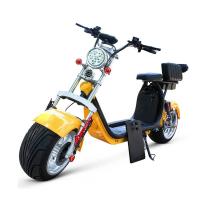 China Citycoco Dirt Bike Scooter Motorcycle with Steel Handlebar 2000w 60v Lithium Battery for sale