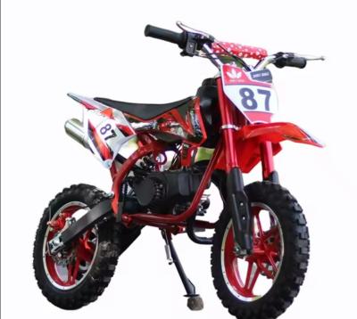 China Off-Road Children's Mini Motorcycle 49cc Displacement Dirt Bike with 2-Stroke Engine for sale