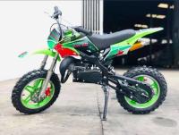 China Customized Kids Mini Bike Motorcycle with 1.8 cc Displacement and Front Back Disc Brakes for sale