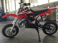 China 49cc 2 Stroke Motorcycle Kids Dirt Bike with Pull Start in Red Blue Green White Yellow for sale