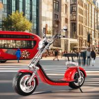 China Retro Adult City Scooter 60V20A 1500w Lithium Battery Motorcycle with 24