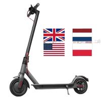 China Standing Scooter Aluminum Alloy Electric Scooters EU Warehouse Fast Shipping for Adults for sale