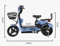 China Electric Bike Electric Scooter Moped City Bike Manufacture Design 50-100CC Displacement for sale
