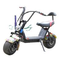 China Foldable Citycoco Fat Tire Scooter 800W Motor Power Steel Frame Mini Scooter for Kids for sale