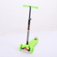 China Adjustable Foot Pvc/Pu Wheels Rear Brake Toddler Kids Scooter with 2*230mm Wheel Size for sale