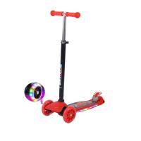 China Custom Design Foldable Children Mini Scooter with 3 Flash Wheels and ABEC-9 Bearings for sale