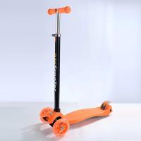 China Children's Single Foot Pedal Skateboard with Three Wheels and Brake Portable Beginner Toy for sale