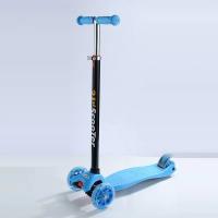 China Children's Single Foot Pedal Skateboard with Three Wheels and Brake Portable Beginner Toy for sale
