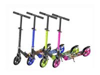 China Child Summer Indoor Outdoor Sport Big Wheeled Scooters Toys for Colorful Multi Pattern for sale