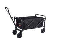 China Convenient Wide Wheel Camping Trolley with Double Brake Wheels and Logo Customization for sale