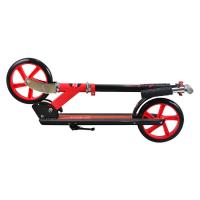 China Adult Folding Kick Scooter Portable Foldable Planar Wheel Device With 2 200mm Wheels for sale