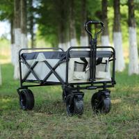 China Roll Container Heavy Duty Wheel Outdoor Folding Wagon Cart for Camping and Travelling for sale