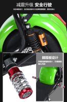 China 12A/20A Battery Capacity Fat Tire Two Wheel Scooter Bike for Adults LEAD-ACID BATTERY for sale