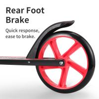 China Teens Adults Foldable Kick Scooters with Planar Wheel Device and Adjustable Handlebar for sale