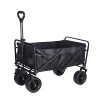 China Double Brake Wheel Design Hand-Held Outdoor Camping Trolley for Convenient Wide Wheel for sale