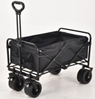 China Double Brake Wheel Design Hand-Held Outdoor Camping Trolley for Convenient Wide Wheel for sale
