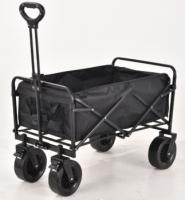 China Outdoor Foldable Beach Camping Kids Wagon Stroller Metal Folding Hand Carts Trolley for sale