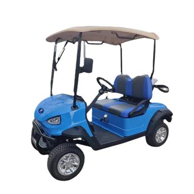China Electric Car Golf Cart 2 Seater with Switch and Front Disc Rear Drum Brake System for sale