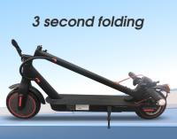 China EU Warehouse 350W 36V Battery 8.5 Inch 25km/h High Speed 30KM Long Adult E9pro Single Motor Scooter for sale