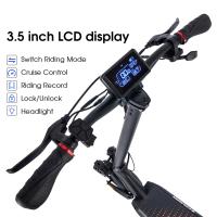 China Foldable E Scooter Dropshipping EU Warehouse Adult T8 Motor 800W 10 Inch Road with 48V for sale