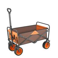 China Outdoor Garden Multi Purpose Collapsible Folding Utility Trolley Cart for Industrial for sale