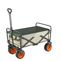 China Outdoor Garden Multi Purpose Collapsible Folding Utility Trolley Cart for Industrial for sale