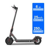 China 350W Rear Disc Break 8.5Inch Tire Foldable Dual Driving Folding Electric Bike Scooter for sale