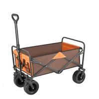 China Outdoor Garden Multi Purpose Collapsible Folding Utility Trolley Cart for Industrial for sale