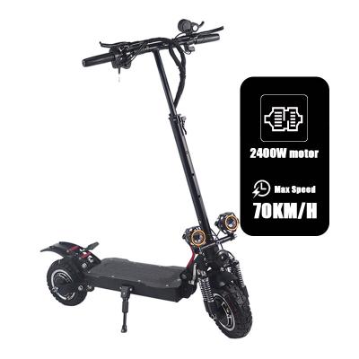 China Foldable Adult Electric Scooter 2000w/2400w60v Dual Motor 10inch Fat Tire Two Wheels for sale