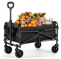 China Outdoor Heavy Duty Collapsible Foldable Camping Wagon for Hiking and Travelling for sale