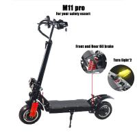 China Foldable Adult Electric Scooter 2000w/2400w60v Dual Motor 10inch Fat Tire Two Wheels for sale