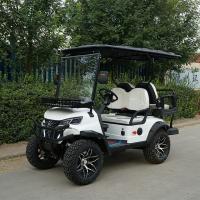 China Electric Golf Cart for Lake Horse Tour 7-9h Charge Time Front Disc Rear Drum Brake System for sale