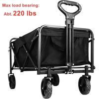 China Collapsible Outdoor Garden Park Utility Wagon for Kids and Beach Load Capacity 50kg for sale