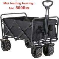 China Collapsible Outdoor Garden Park Utility Wagon for Kids and Beach Load Capacity 50kg for sale