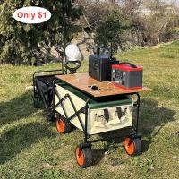 China Collapsible Outdoor Garden Park Utility Wagon for Kids and Beach Load Capacity 50kg for sale