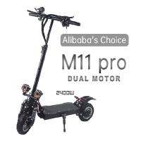 China 48v 2400w 10inch Dual Motor All Terrain Electric Scooter for Adults 70km/h Max Speed for sale