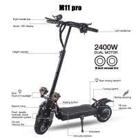 China 48v 2400w 10inch Dual Motor All Terrain Electric Scooter for Adults 70km/h Max Speed for sale