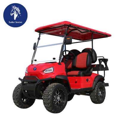 China 2 Seater Electric Golf Buggy with Front LED Headlight and Max Speed of 20-30km/h for sale