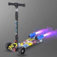 China Foldable Type Outdoor Child Toys Best Sale 3 Wheels Kick Scooters Foot Scooters Kids Toys for sale