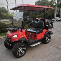 China Electric Golf Buggy with 10 Inch Aluminum Alloy Wheels Lake Horse Golf Cart Transaxle for sale
