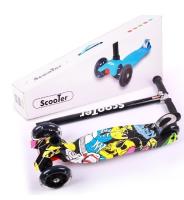 China Boy Girl Kids Toys Foldable Three Wheels Scooter for Children Riding Push Toddler for sale